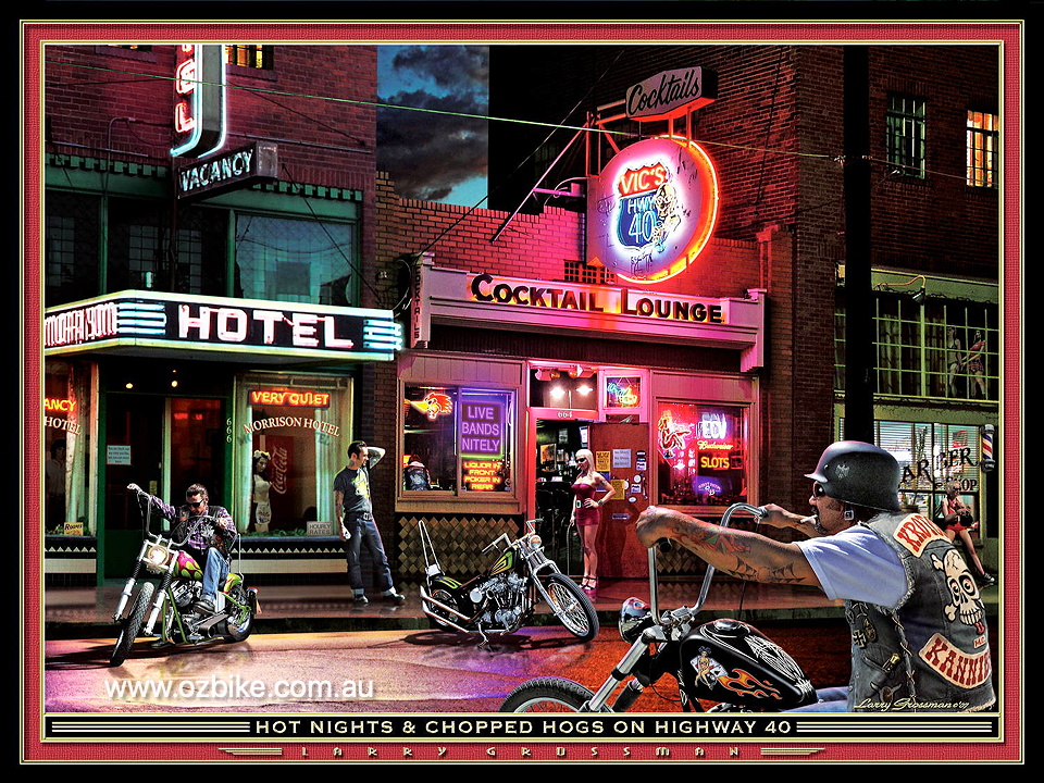 RetroVisions Bike Art