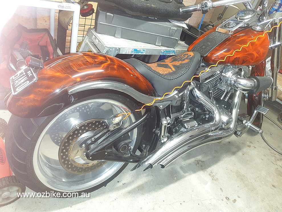 First Custom Harley-Davidson
