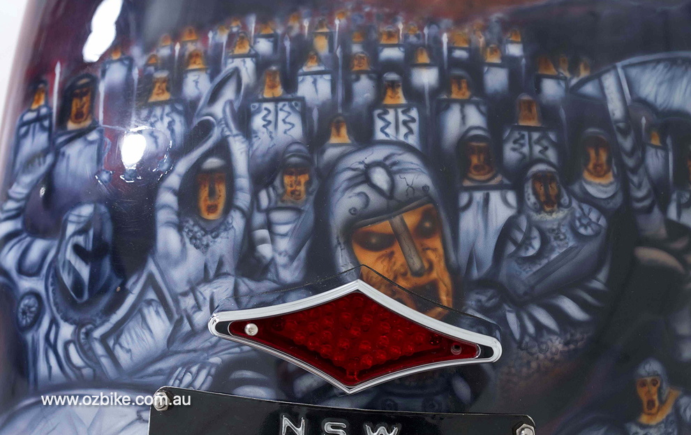 Big Brother’s Krystal & The Medieval Chopper