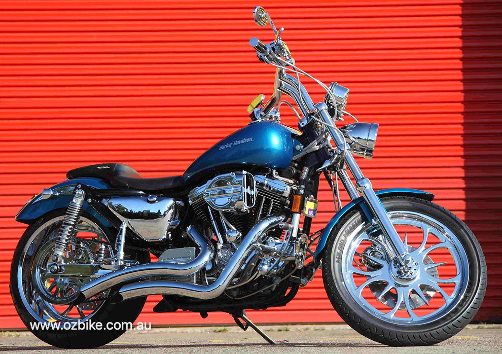 Harley-Davidson Sportster Blue Me Away