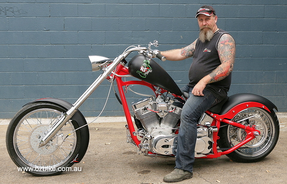 Ozbike Digital Magazine: rat fink chopper ozbike_1