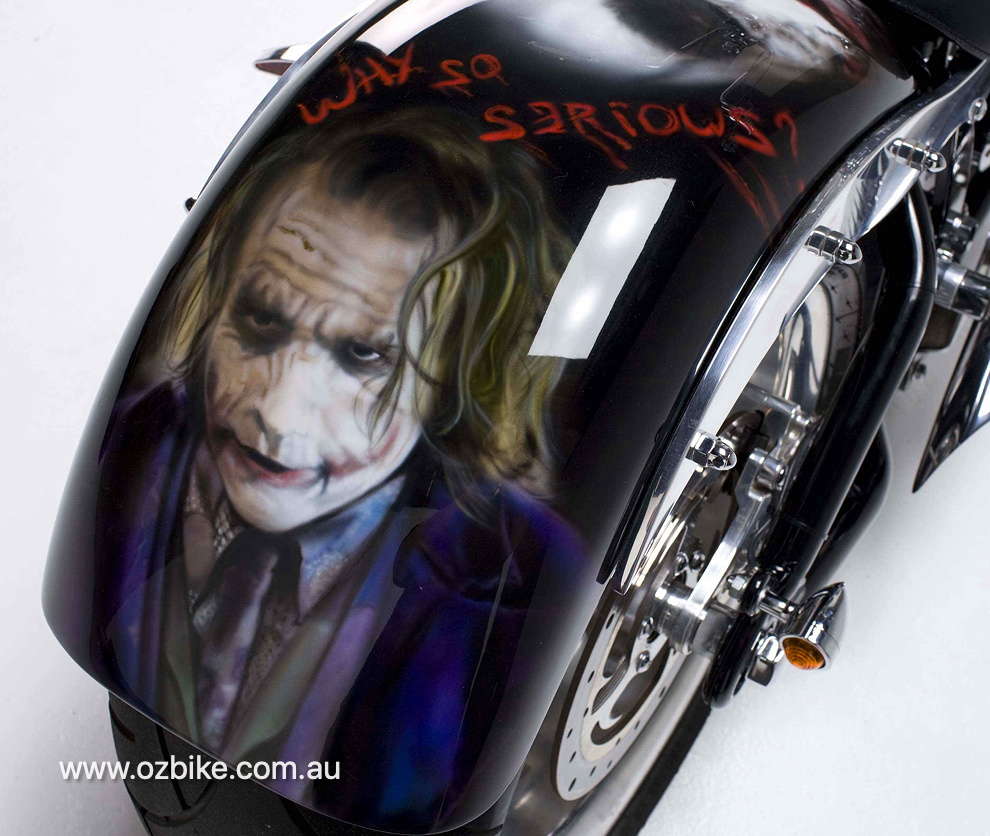 The Joker Motorbike: Why So Serious