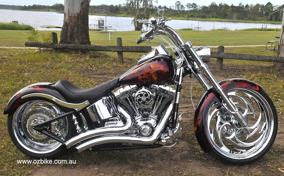 Harley Davidson Fatboy Custom Wheels