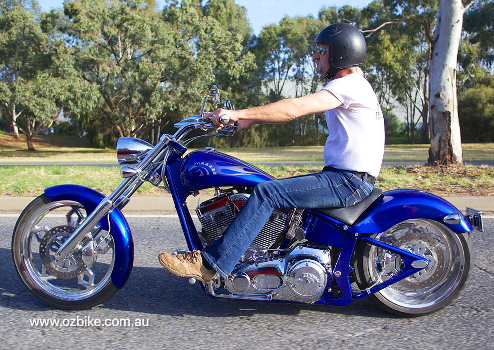 Destiny with an IronHorse Motorcycle