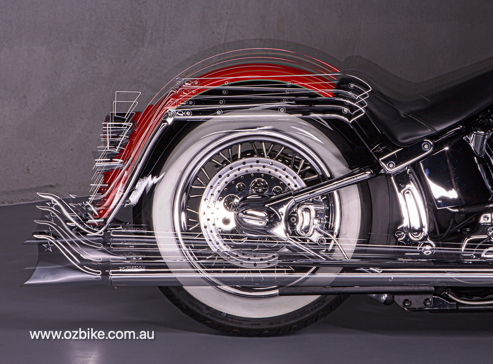 Ozbike Digital Magazine: LOST Harley-Davidson Deluxe Ozbike_7