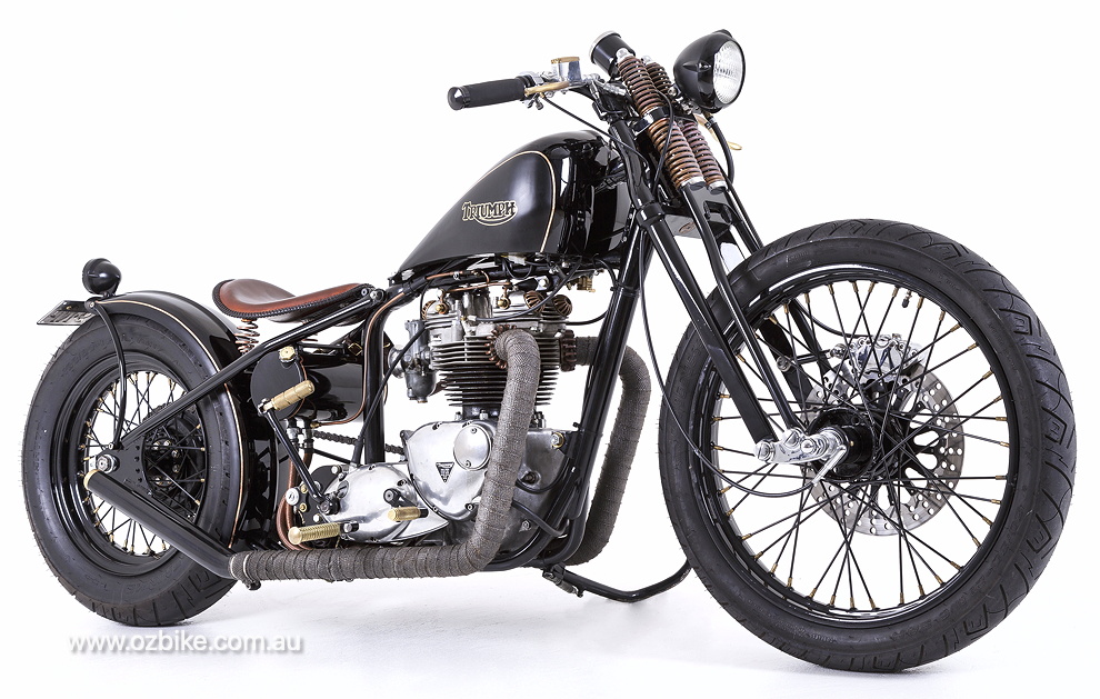 Customised Triumph Motorcycle: From Vision to Reality