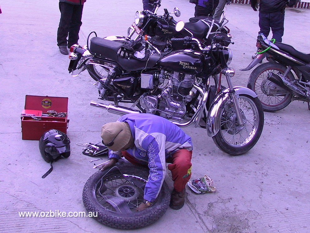 Ride Royal Enfield motorcycles in India