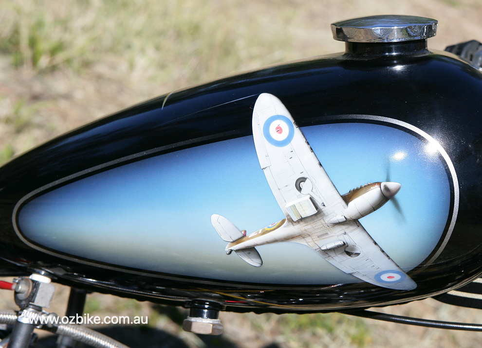 Supercharged Pre-unit Triumph Motorcycle: Engine Insights