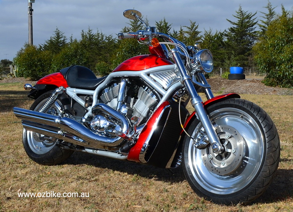 Candy Red Harley-Davidson V-Rod