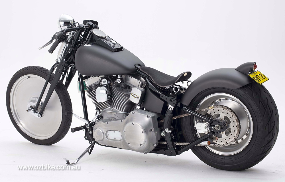 Charcoal Harley-Davidson Low Rider & Bianca