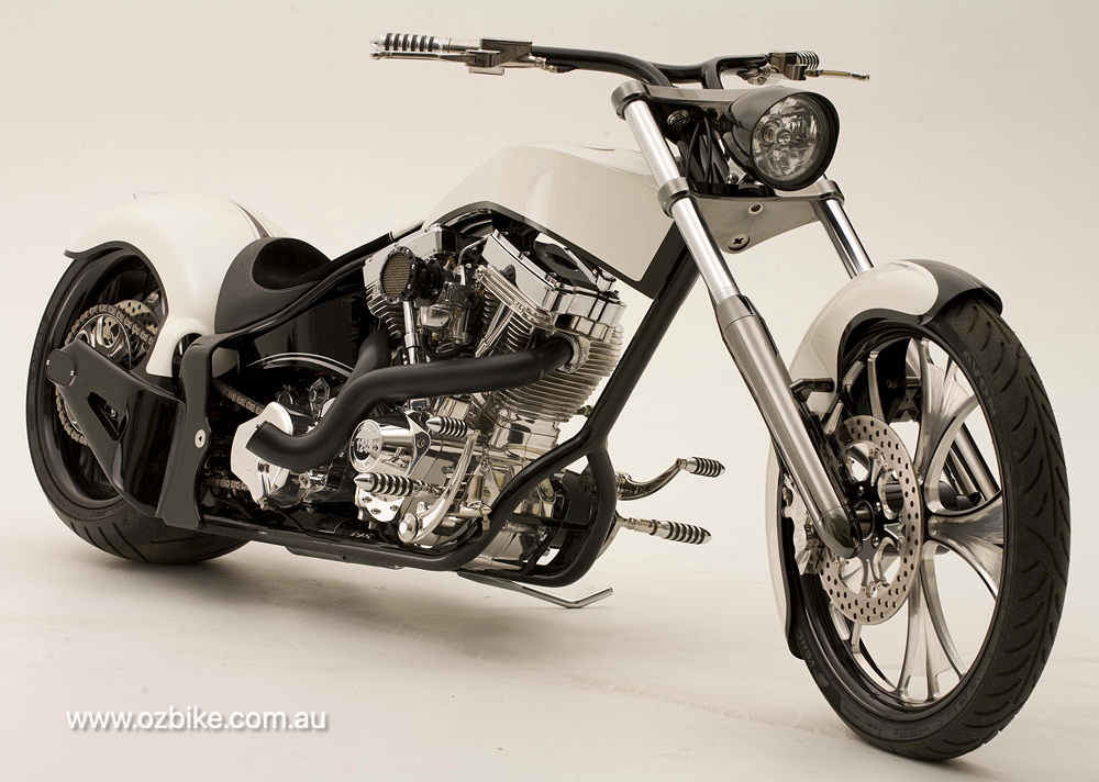 Ozbike Digital Magazine: Snow White Chopper Ozbike_4