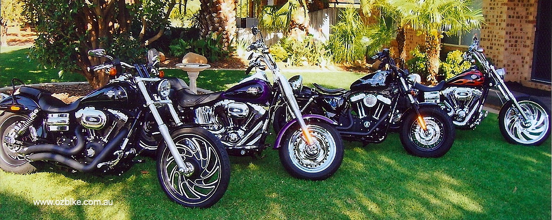 Awesome custom Harley-Davidson motorcycles. Ozbike Digital Magazine ...