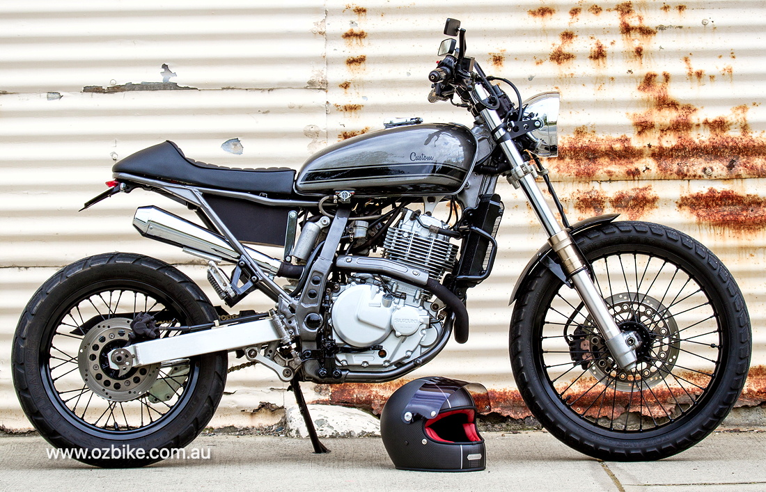 Modified Suzuki Motorbike From Idea To Reality