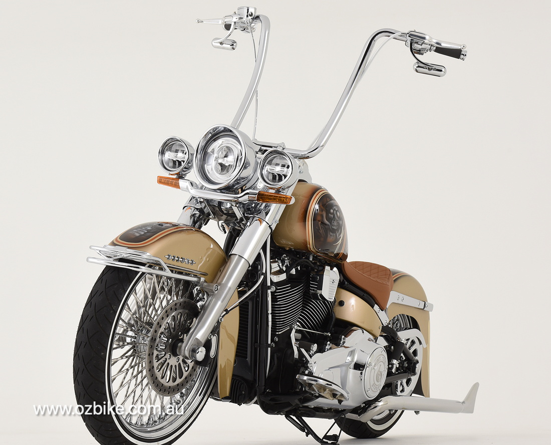 Vicla-Style Harley-Davidson Motorcycle