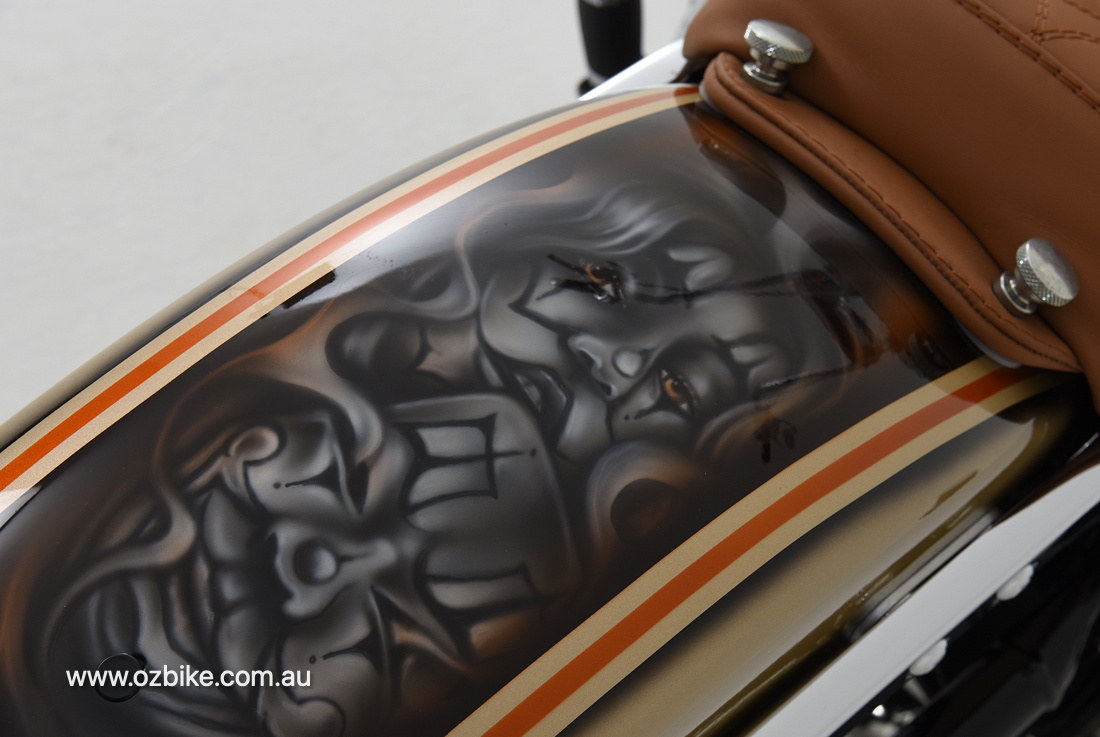 Vicla-Style Harley-Davidson Motorcycle