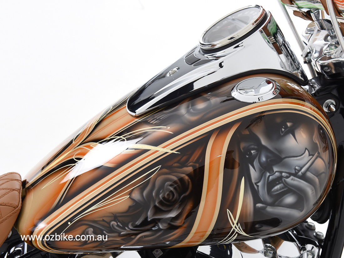 Vicla-Style Harley-Davidson Motorcycle