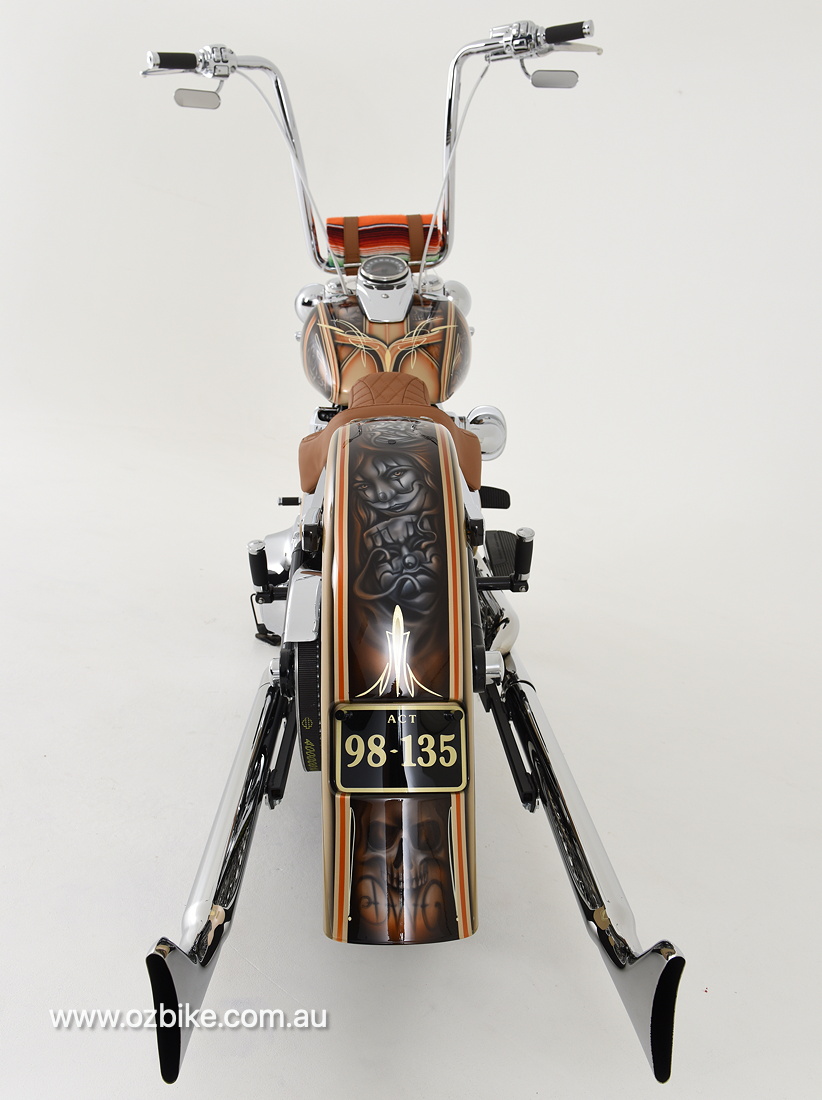 Vicla-Style Harley-Davidson Motorcycle