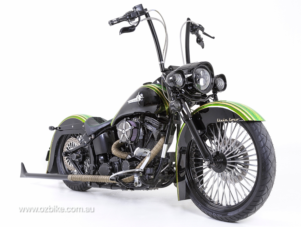 Ozbike Digital Magazine: Livin Loco Cholo Harley Ozbike_09