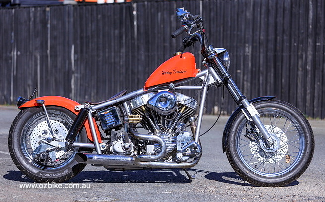 Ozbike Digital Magazine: Harley Swingarm Panhead Ozbike_01