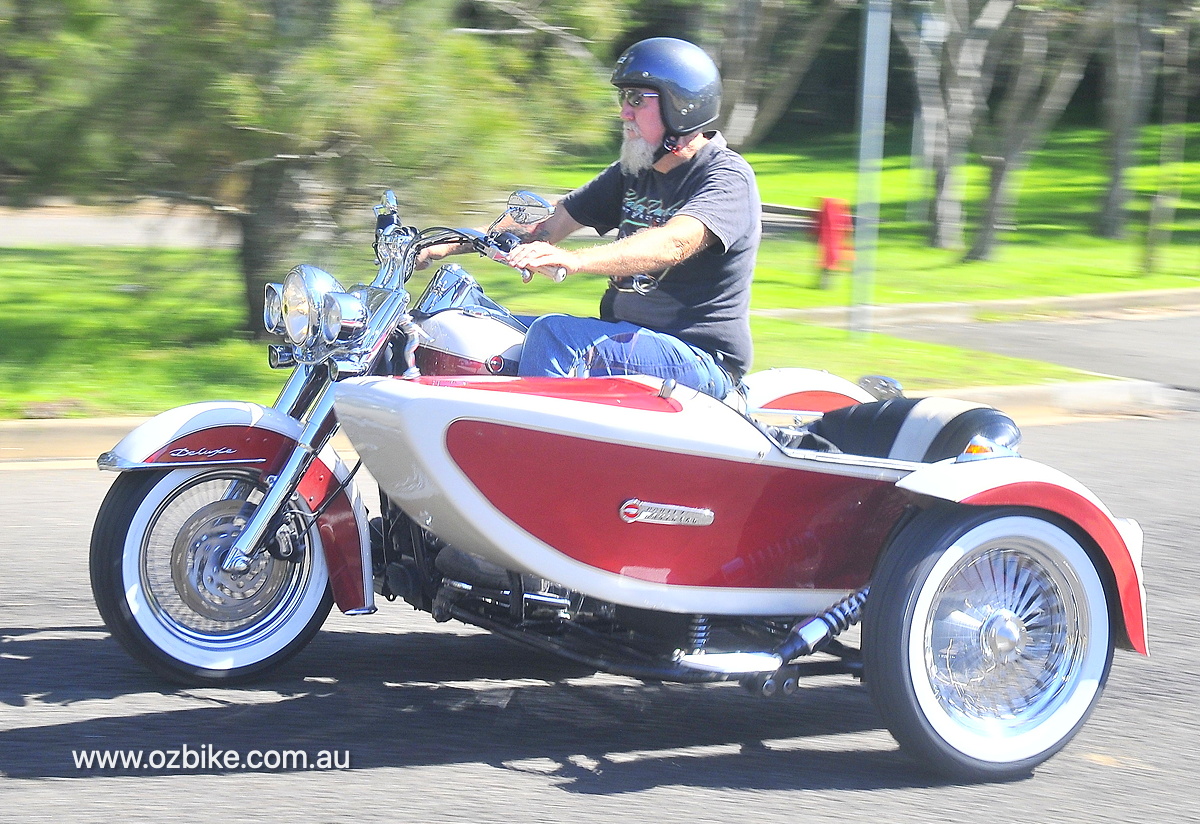 Riding the Hawkesbury Harley-Davidson Sidecar Deluxe