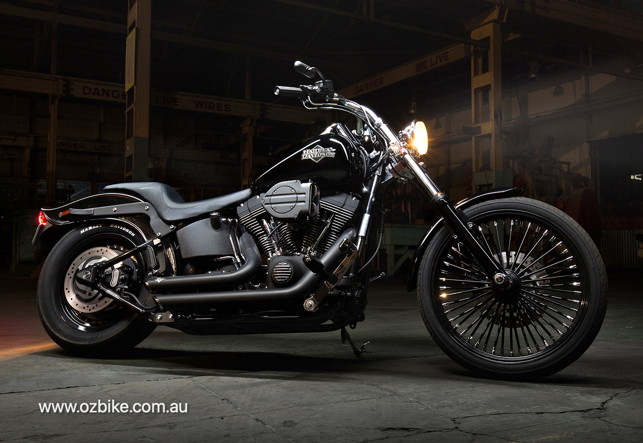 Blacked-Out Harley-Davidson Night Train