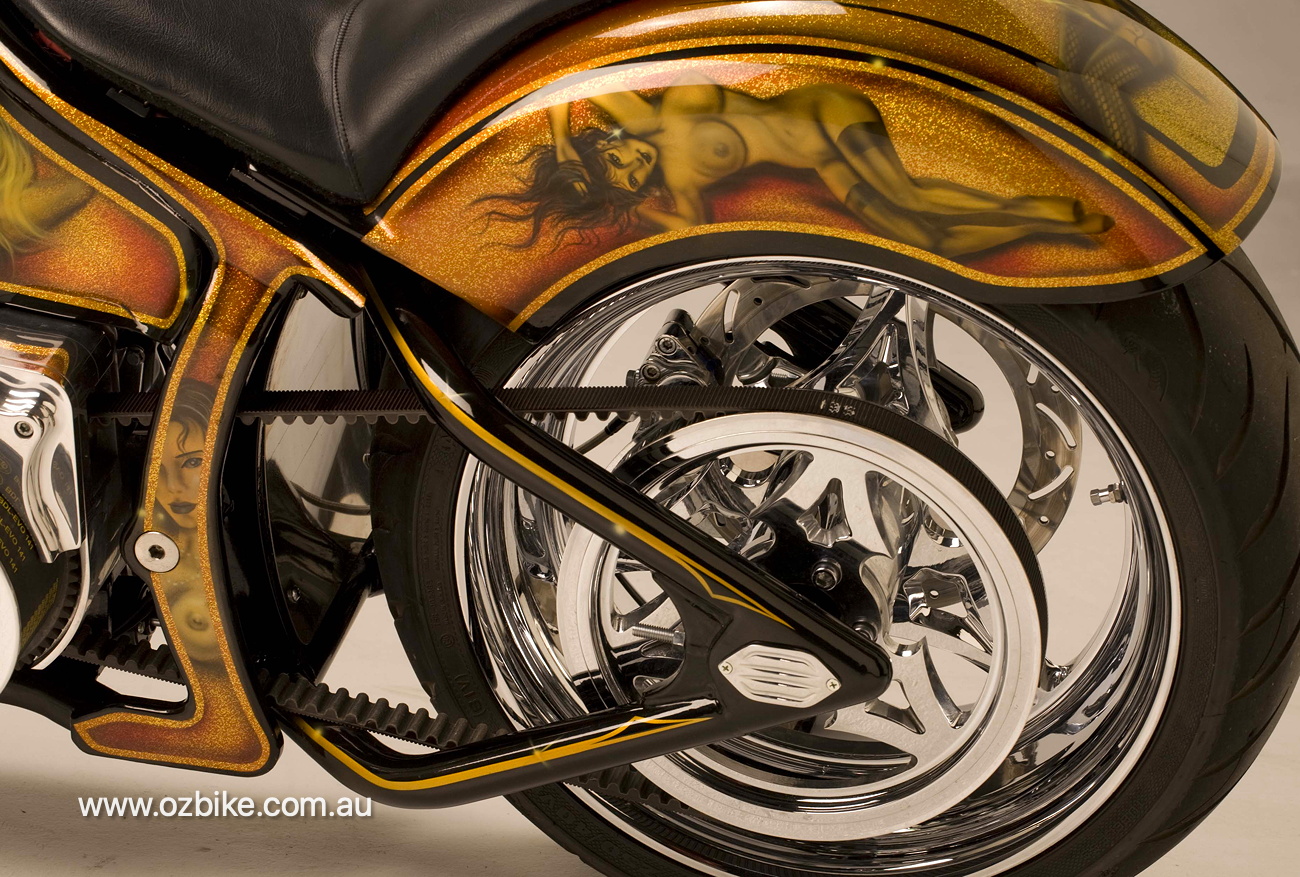 Ozbike Digital Magazine: Gold Temptation Chopper Ozbike_10