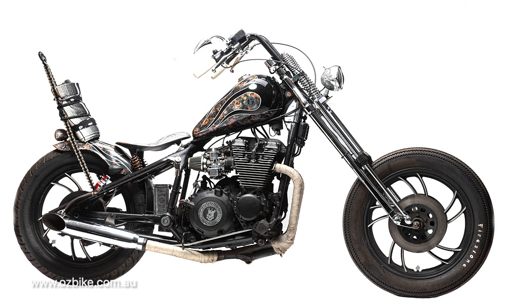 Unstoppable Yamaha Empire XJ650 Chopper