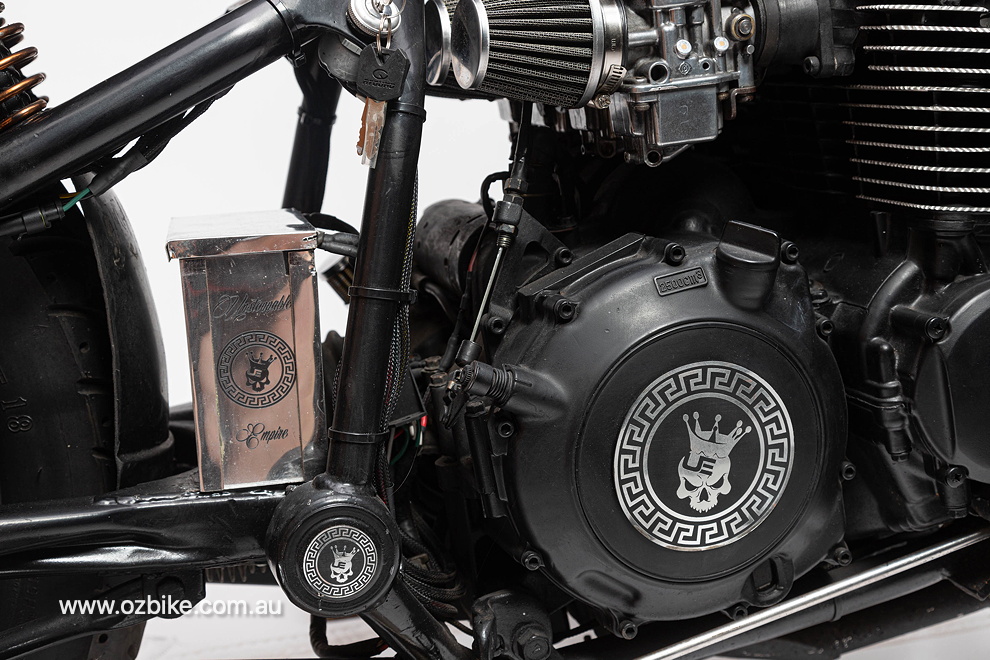Unstoppable Yamaha Empire XJ650 Chopper