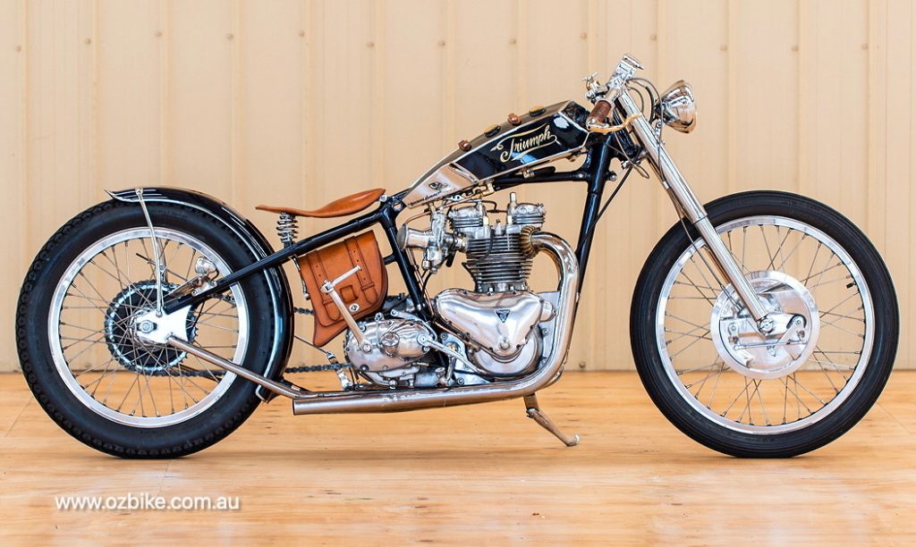 Pre-Unit Triumph Motorcycle story