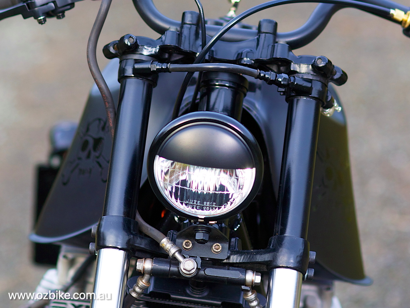 Ozbike Digital Magazine: Turbocharged Yamaha Skull Bobber Ozbike_02