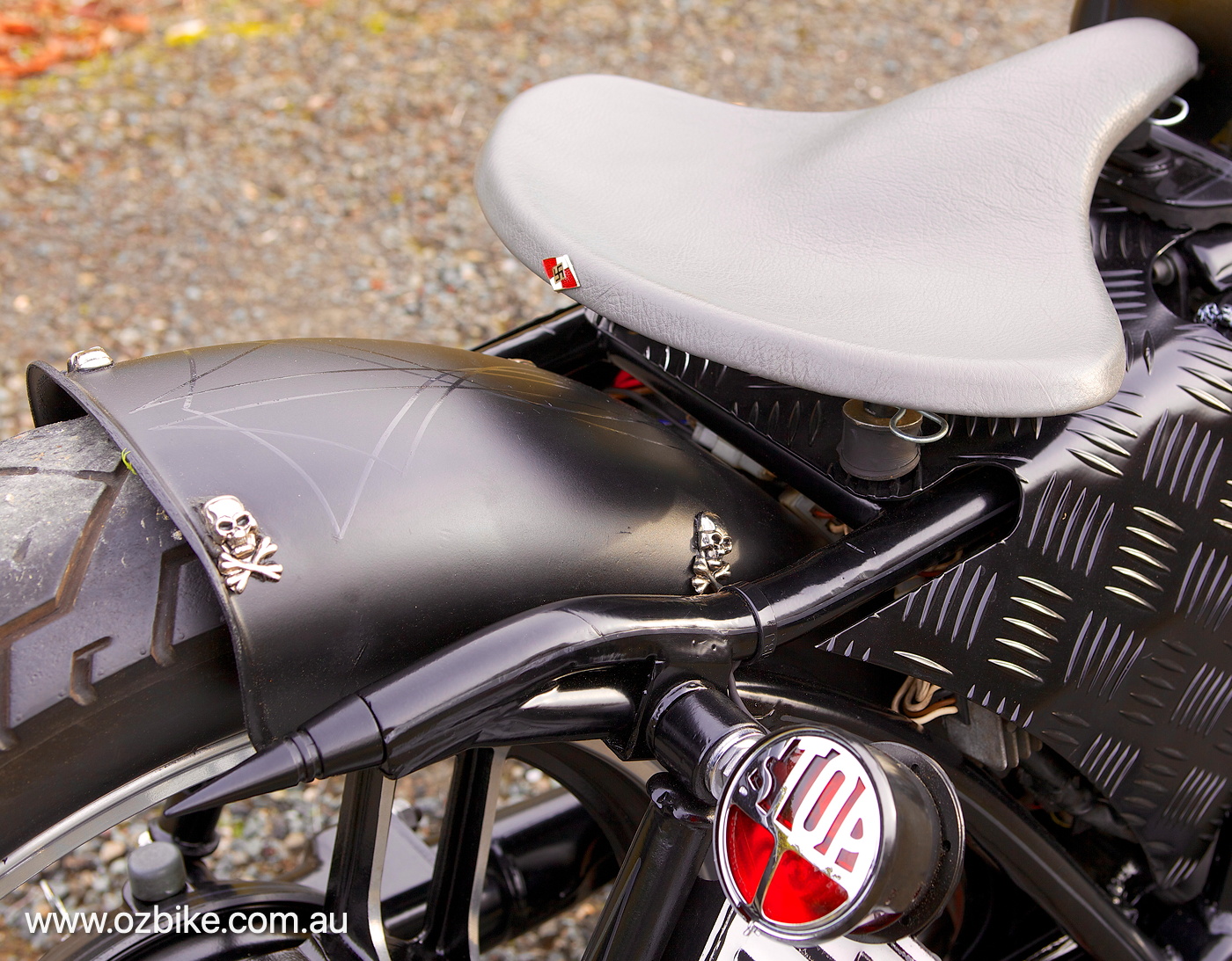 Ozbike Digital Magazine: Turbocharged Yamaha Skull Bobber Ozbike_08