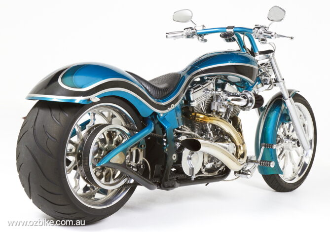 The Fitness Done Different Custom Chopper Motorcycle