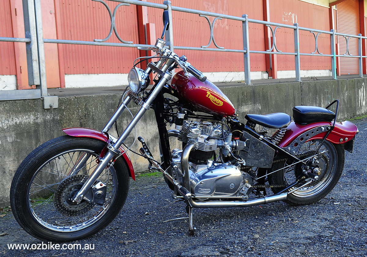 Ozbike Digital Magazine: One Sweet 1969 Triumph Chopper Ozbike_04