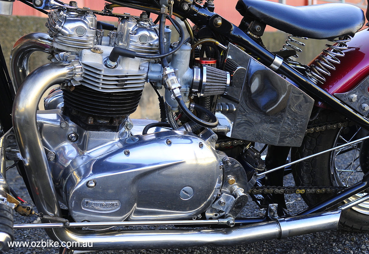 Ozbike Digital Magazine: One Sweet 1969 Triumph Chopper Ozbike_06