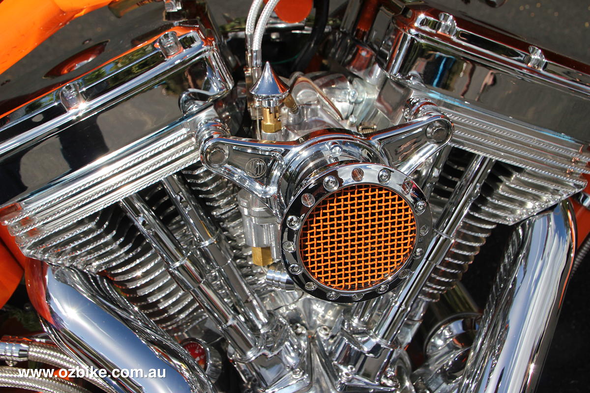 Let’s Tango Cool Custom Motorcycle & Jess