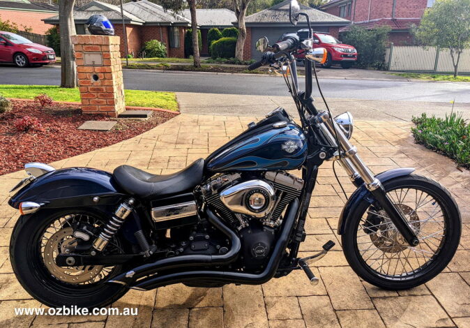 Moody Blue Dyna Wide Glide Harley-Davidson