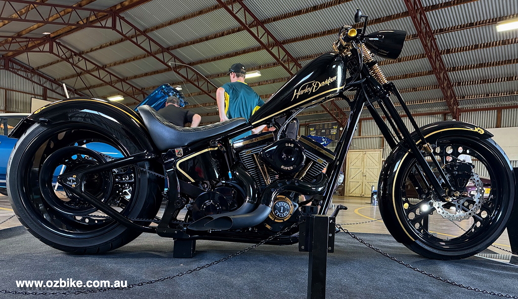 S&S Engine in Chopper Motorcycle: A Masterpiece
