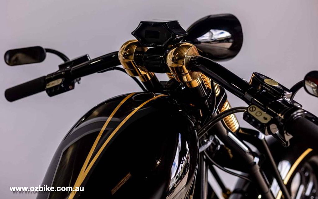 S&S Engine in Chopper Motorcycle: A Masterpiece