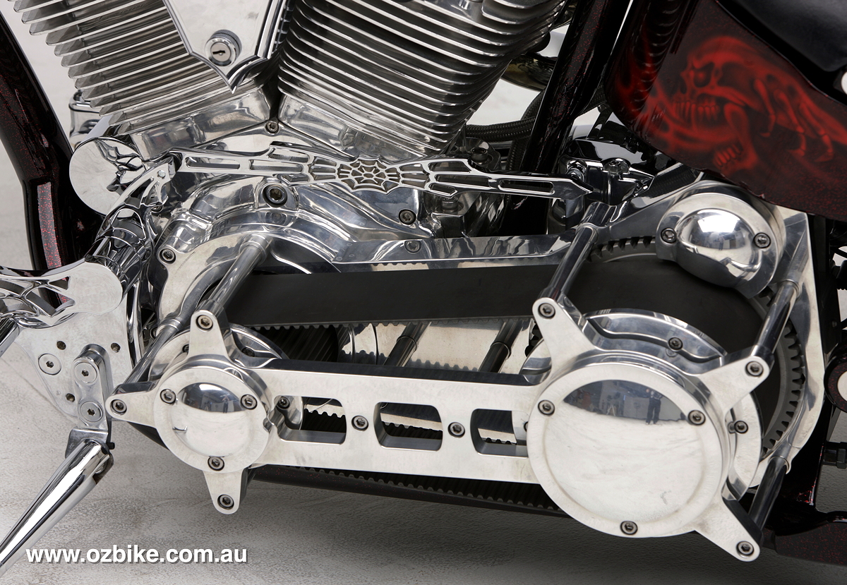 Mainframe Custom Motorcycle with Ultima Power
