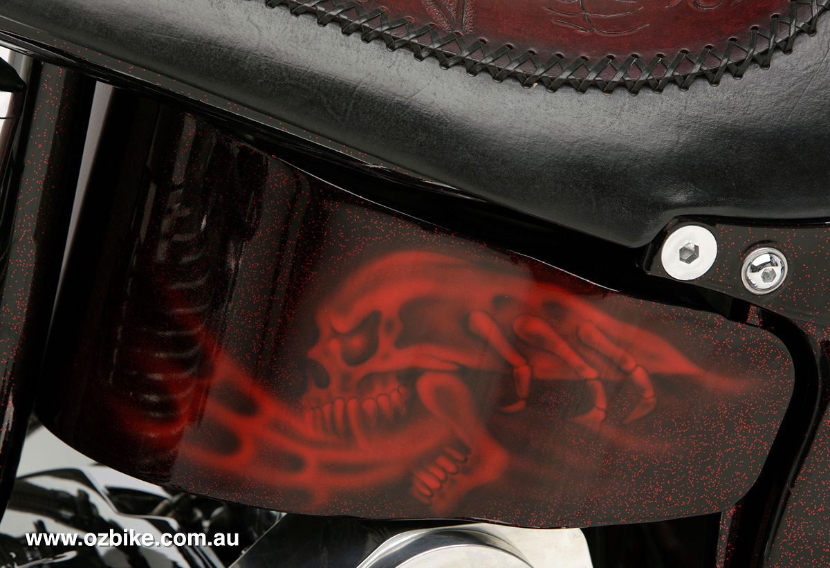 Mainframe Custom Motorcycle with Ultima Power