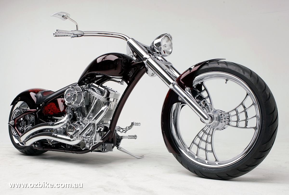 Mainframe Custom Motorcycle with Ultima Power